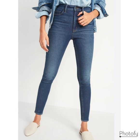Old Navy | Jeans | Nwt Womens Old Navy Rockstar Super Skinny 36 Stretch ...